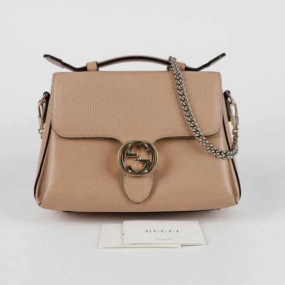 Gucci | Bags | Interlocking Top Handle Tote Shoulder Bag | Poshmark
